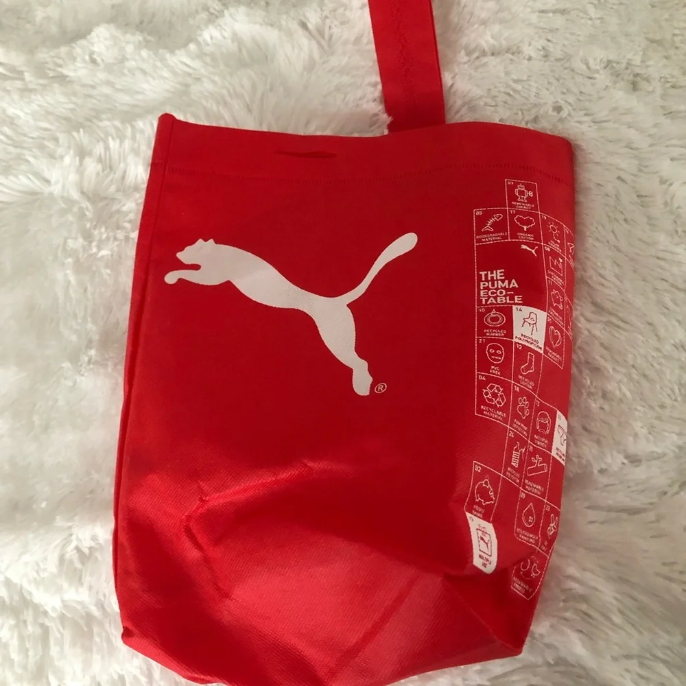 Puma | Bags | Puma Red Lightweight Clever Little Bag Tote | Poshmark